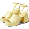 Circus by Sam Edelman Miranda Yellow Ankle Strap Squared Open Toe ...