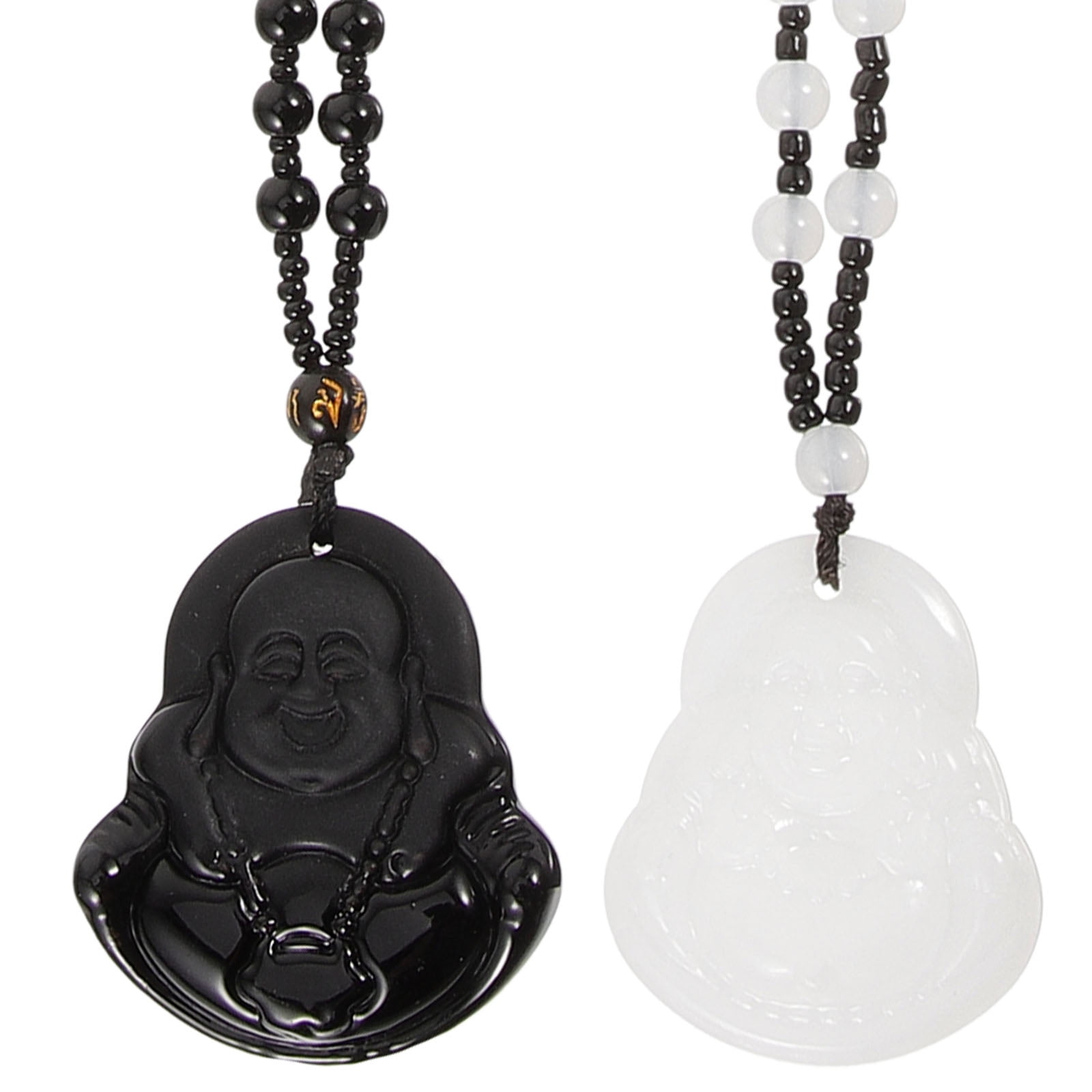 Click here for Kakowely 2pcs Pendant Necklaces Buddha Necklace Fa... prices