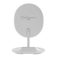 Thinkspace Beauty Round LED Lighted Countertop Mirror. Freestanding ...