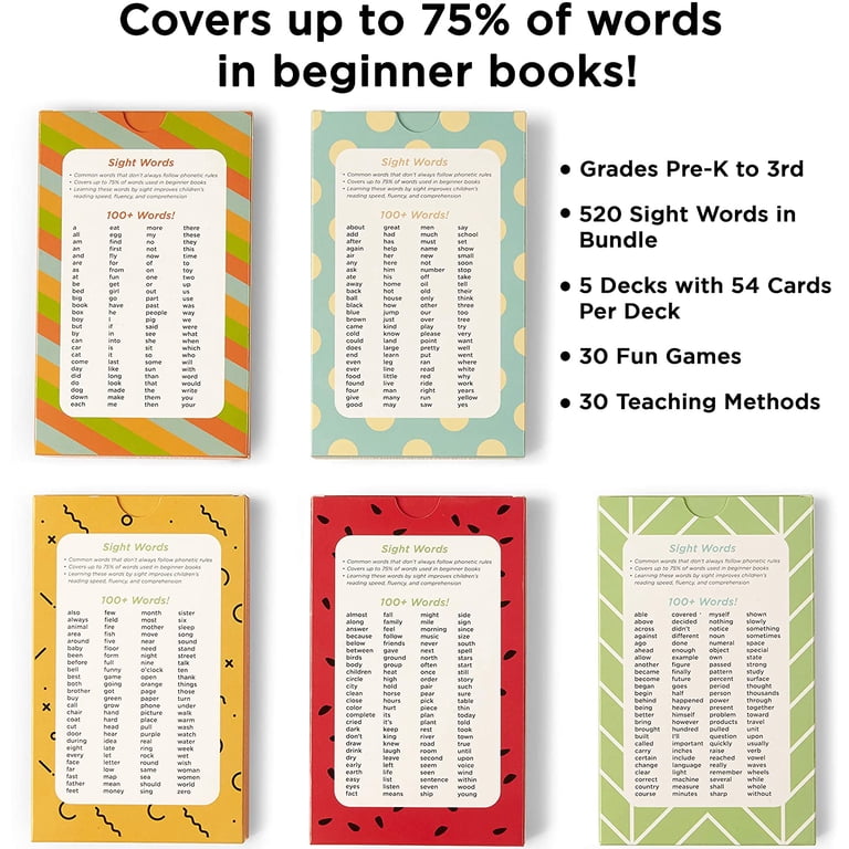 Sight Word Flash Cards 1st Grade Third Grade List Printable Sight Words