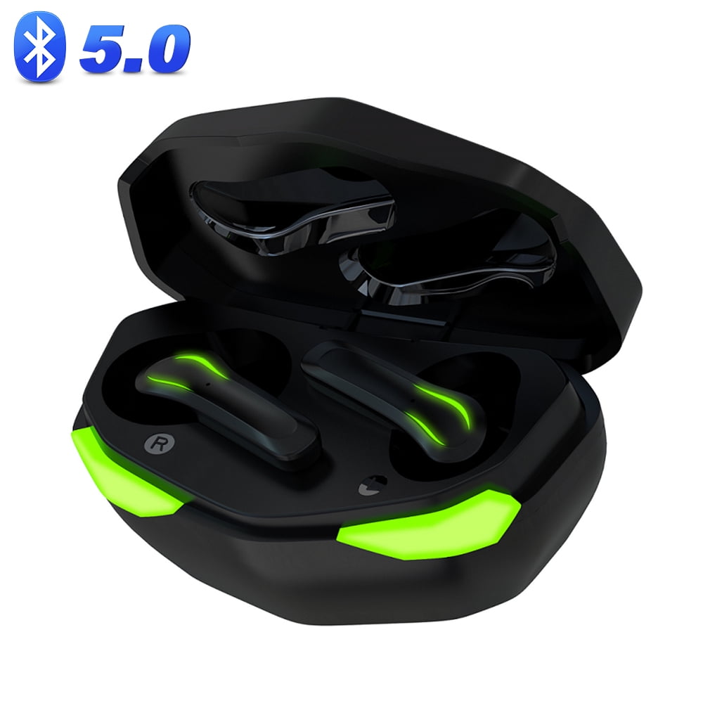 Wireless Gaming Earbuds, 45ms Low Latency Bluetooth 5.0 Headphones,Dual ...