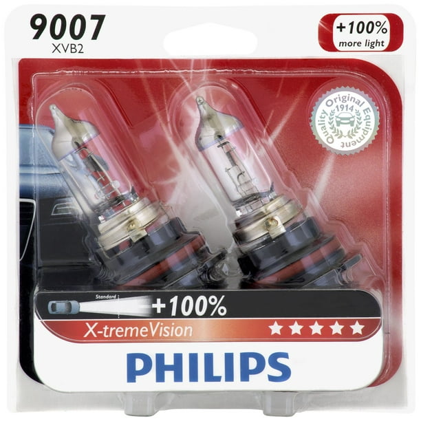 Philips 9007 X-Tremevision Headlight, Pack of 2 - Walmart.com - Walmart.com