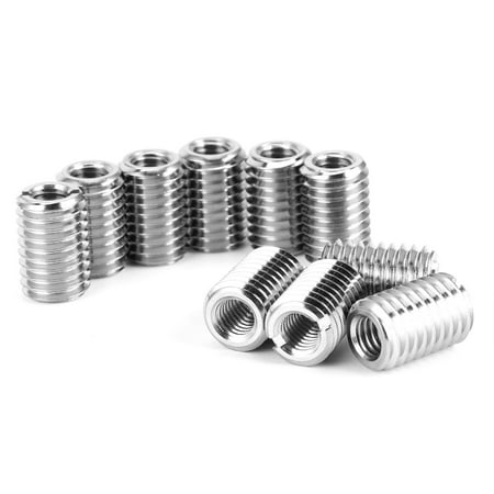 Repair Nut, Lightweight 10Pcs Insert Nut M6x1.0 Female And M10x1.5 Male ...