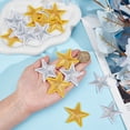 20Pcs 2 Colors Star Computerized Embroidery Cloth Iron on/Sew on ...
