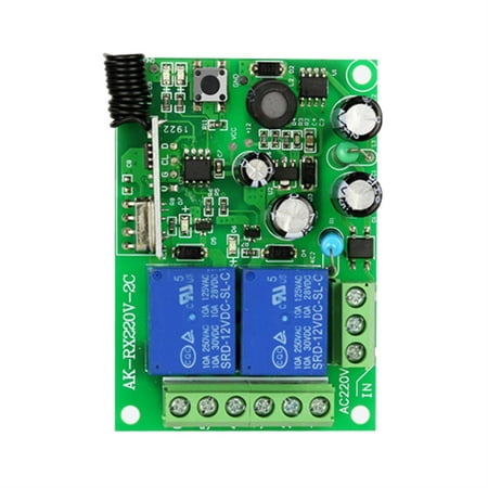 Relay Remote Switch Module 433mhz Transmitter Receiver With Remote ...