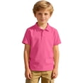 Afuyipoi 3-PC Boys Girls School Uniform Polos (For 3-17), Solid Color ...