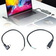 USB C Pigtail 4Pin Power Cable Cord 480Mbps Data Line Support 5V 3A ...