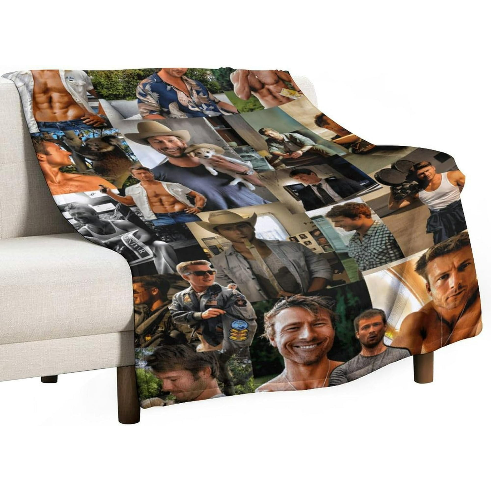 Click here for Glen Powell 30X40 Thow Glenn Powell Blanket Super... prices