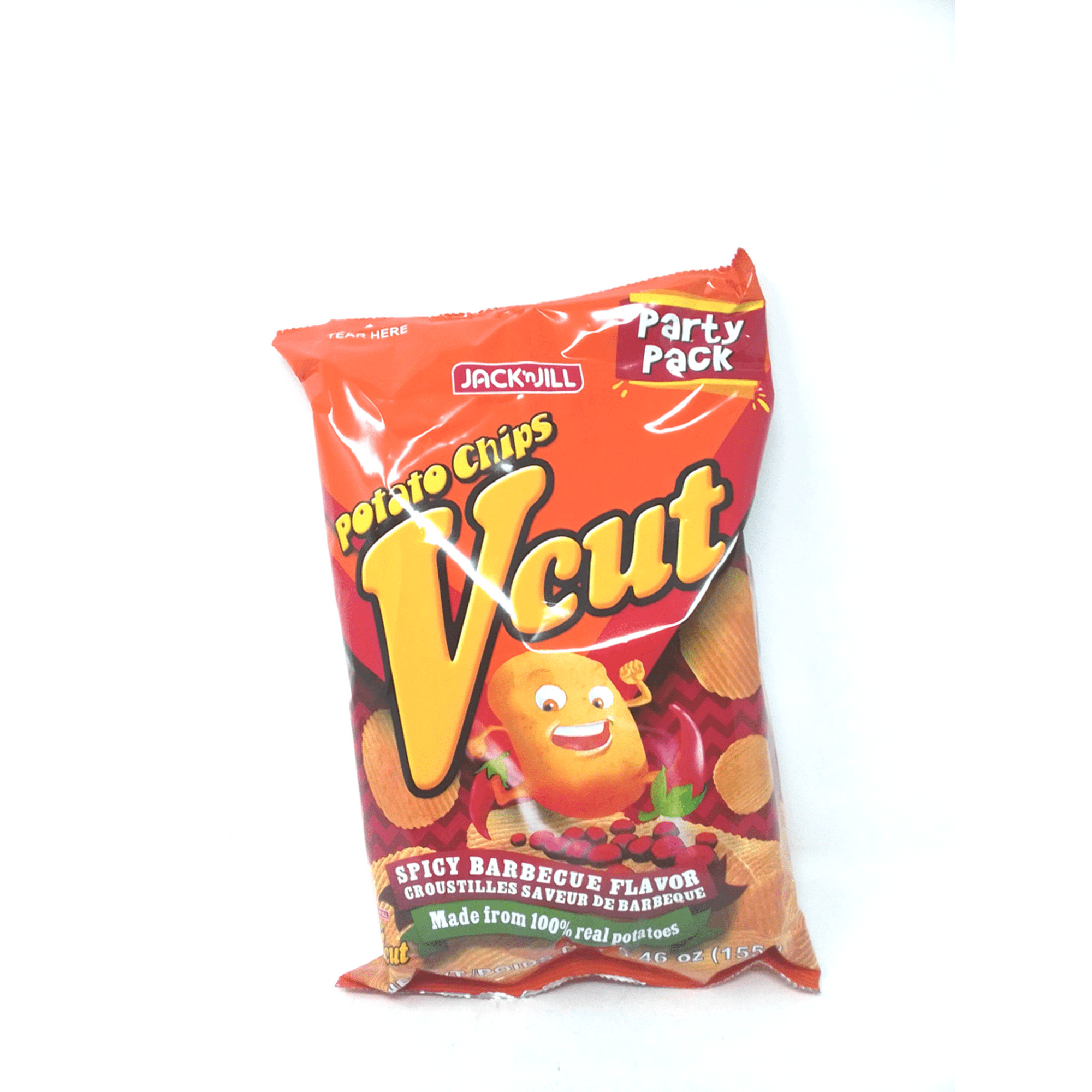 Click here for Jack & jill Party Packs V Cut Bbq 155g Per Bag 155... prices