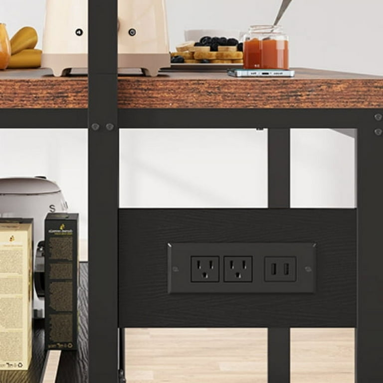 Small Kitchen Island Costway Dropleaf Kitchen Island With Extendable ...