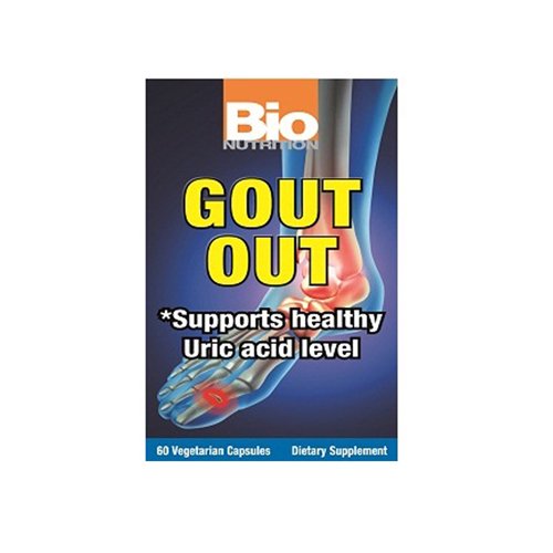 Supplement Bio Nutrition Inc. Gout Out 60 cápsulas virtuales (paquete ...