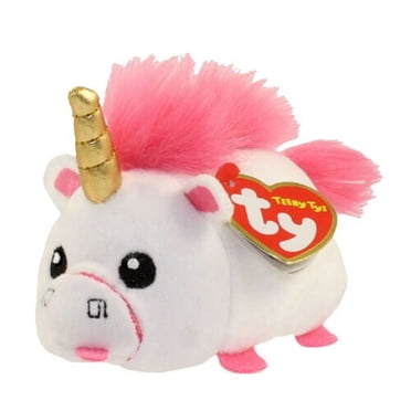Despicable Me3 Teeny Ty Fluffy the Unicorn Plush, 4 inches Long ...