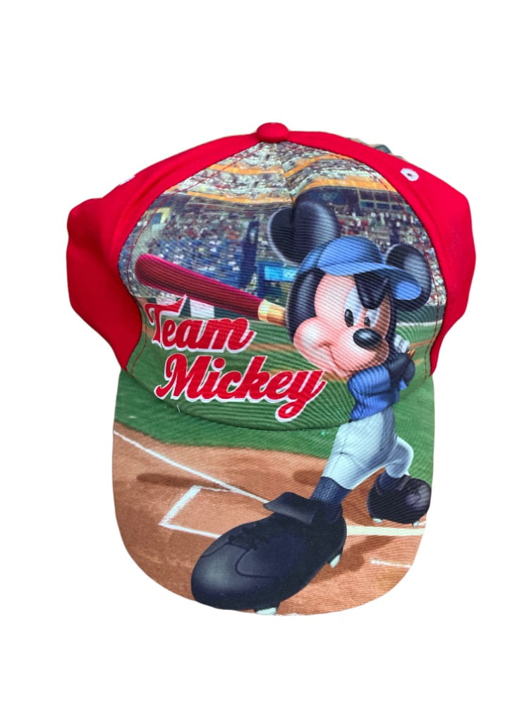 Disney Team Mickey Hat - youth baseball cap - Walmart.com
