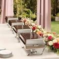 Chafing Dishes Buffet Set for Warming and Serving,11QT Stainless Party ...