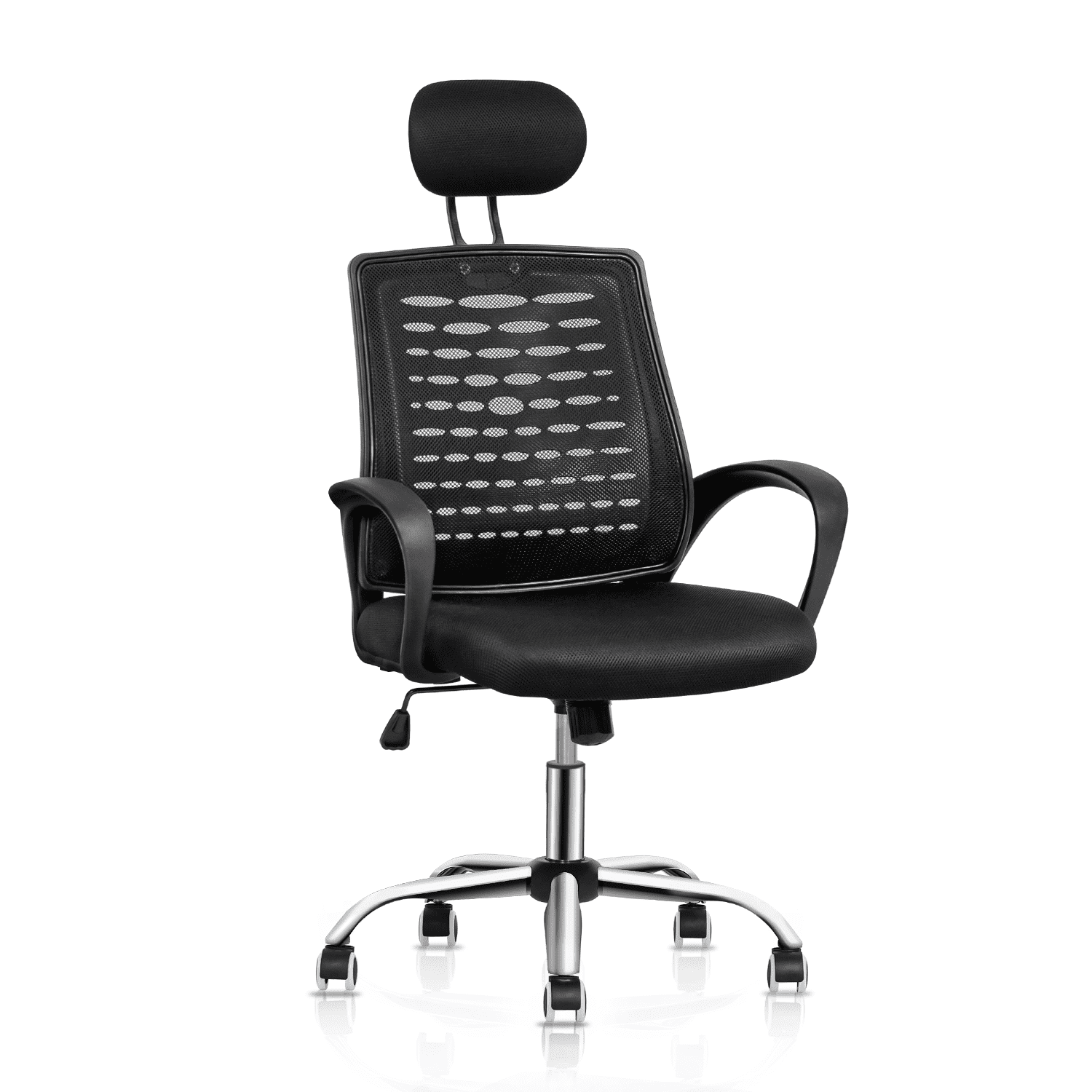 MoNiBloom High-Back Computer Office Task Chair, Ergonomic Swivel Mesh ...