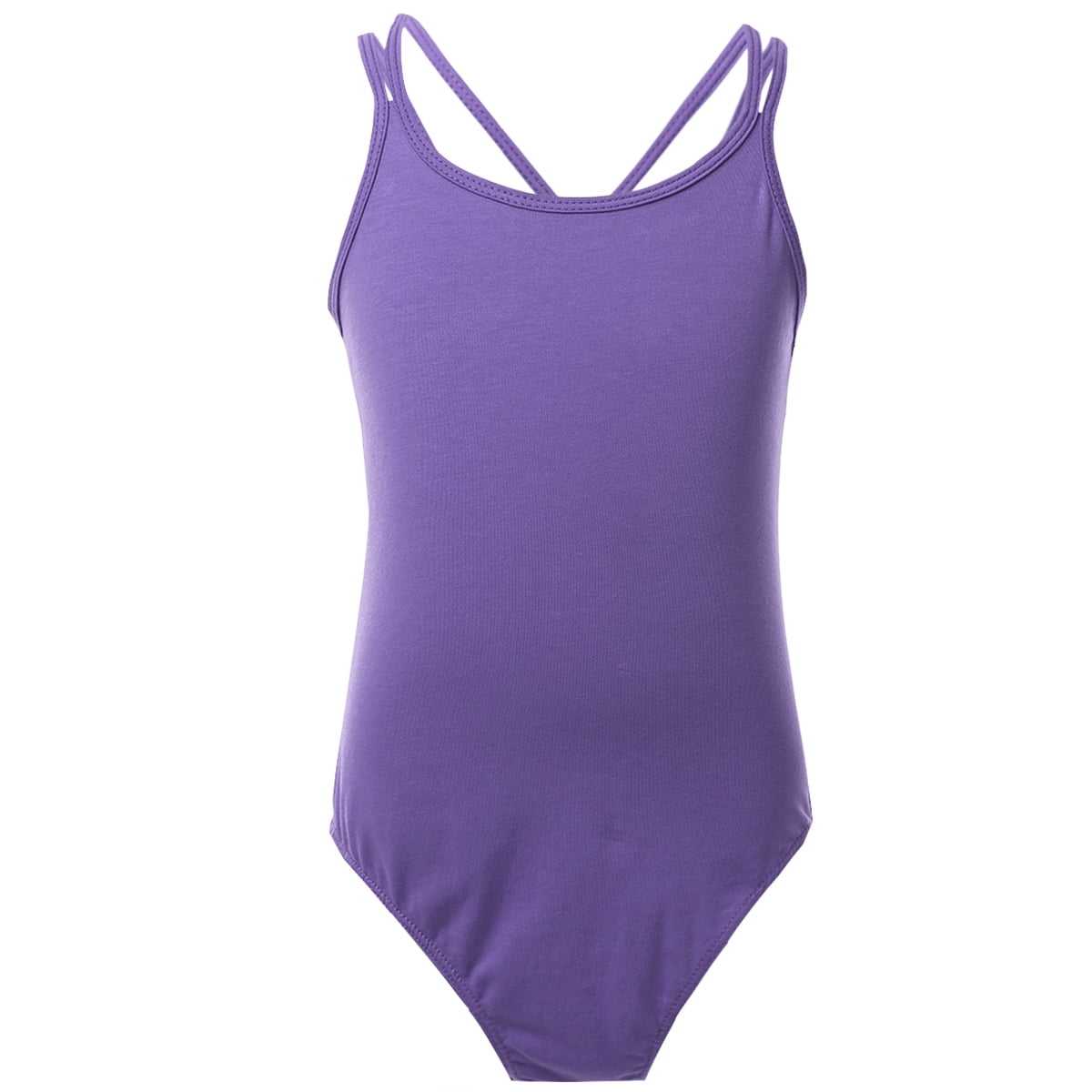 inhzoy Kids Girls' Spaghetti Straps Camisole Tank Leotard - Walmart.com