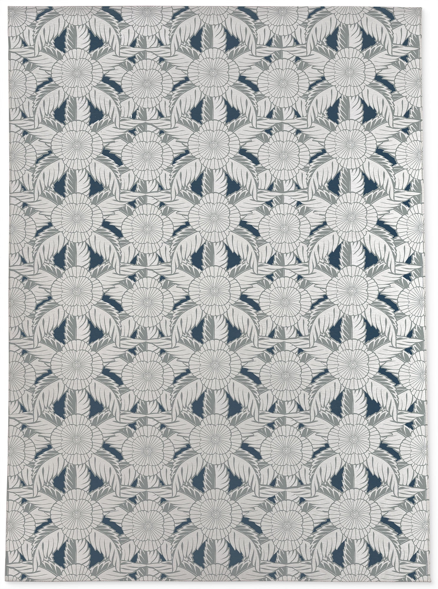 POLYNESIAN BLUE Outdoor Rug By Kavka Designs - Walmart.com