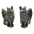 Gothic Angel Winged Cat Gargoyles Left And Right Facing Candle Holder ...