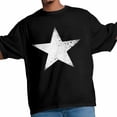 Black Dot Star Gradient Men's T Shirts Vintage Star Abstract Art T ...