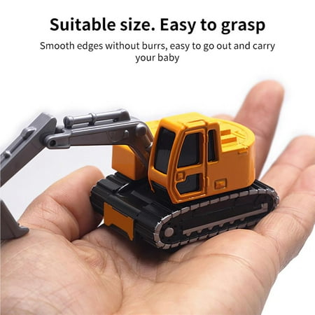 Alloy Diecast Car Model Construction Vehicle Engineering Car Set ...