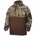Drake Waterfowl Youth MST Eqwader 1/4 Zip Waterproof Jacket - Walmart.com