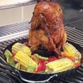 Beer Can Chicken Roaster Rack, Reusable 430 Stainless Steel BBQ ...