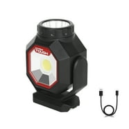 HART Mechanics Rechargeable LED Work Light with Magnetic Base, Hook ...
