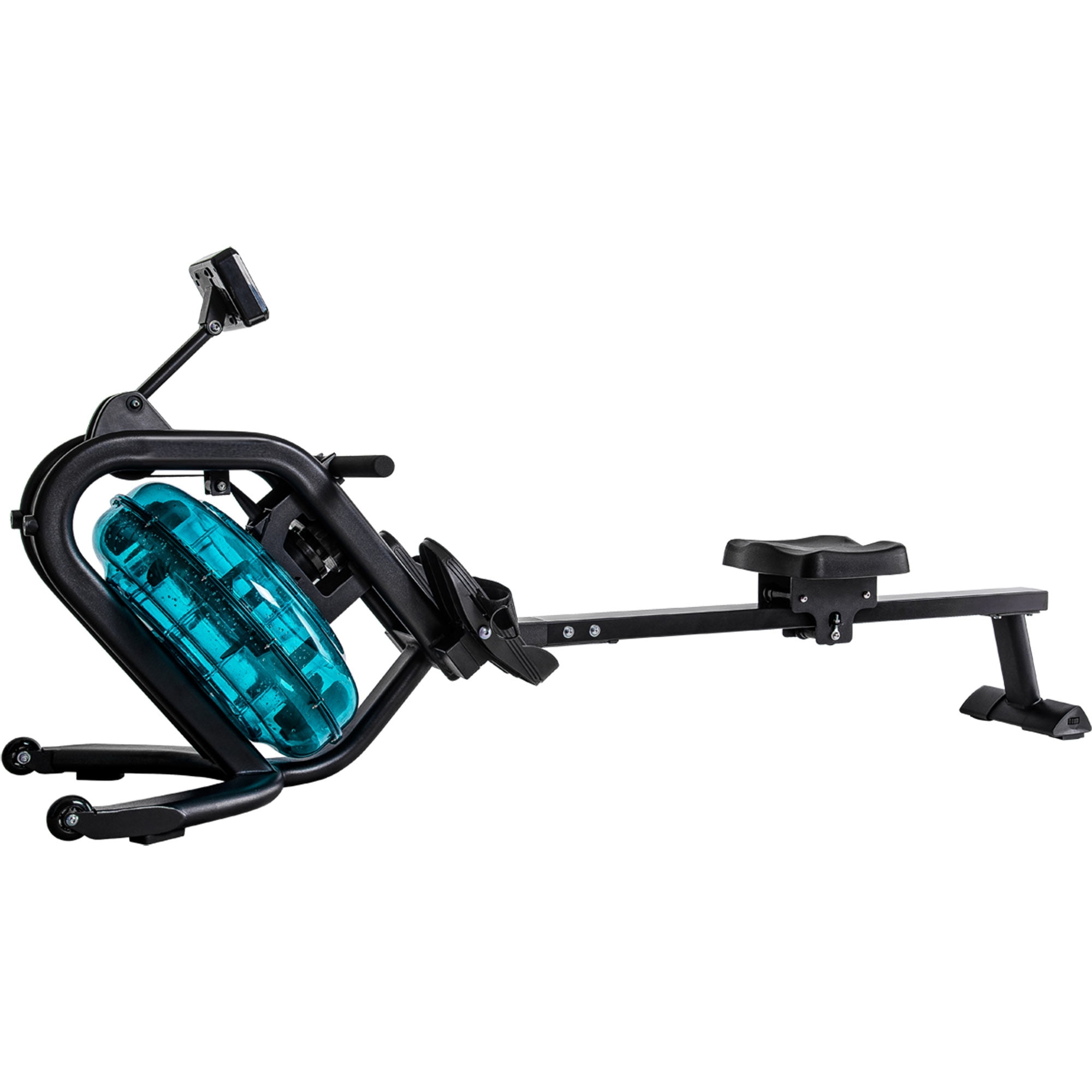 Buy KUNEREN Water Rowing Machine Rower with LCD Monitor, Exercise ...