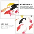 8 Pcs Dollhouse Toys Models Goldfish Figurine for DIY Safe Dollhouse ...
