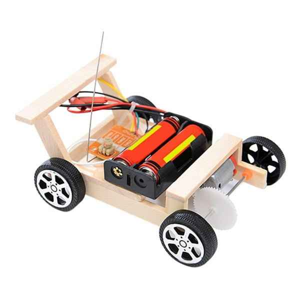 Mymisisa Wireless Remote Control Racing Car Assembled Puzzle Scientific ...