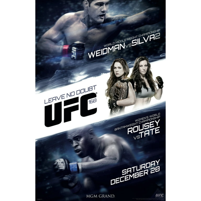 Rousey Vs Tate 2 Poster