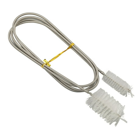 Flexible Pipe Cleaning Brush, Stainless Steel Handle Nylon Brush ...