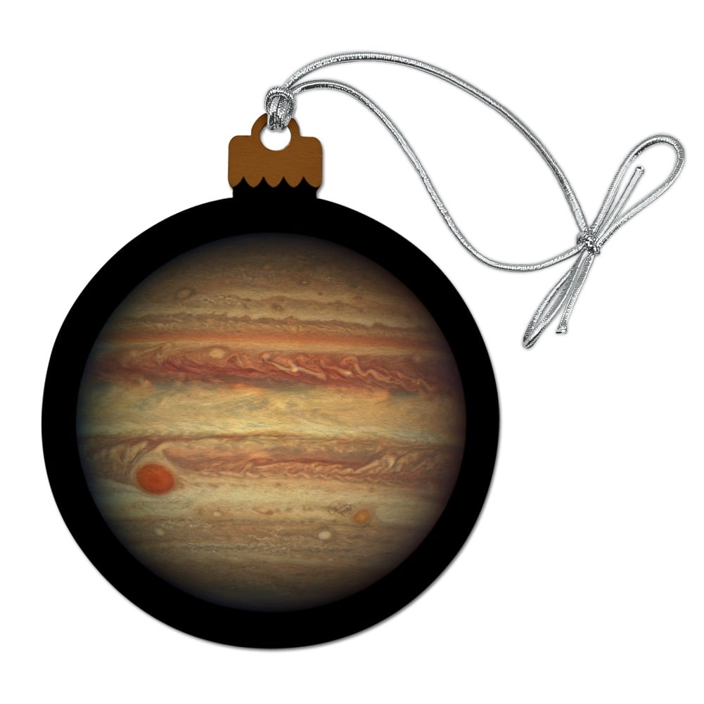 Planet Jupiter Solar System Wood Christmas Tree Holiday Ornament ...