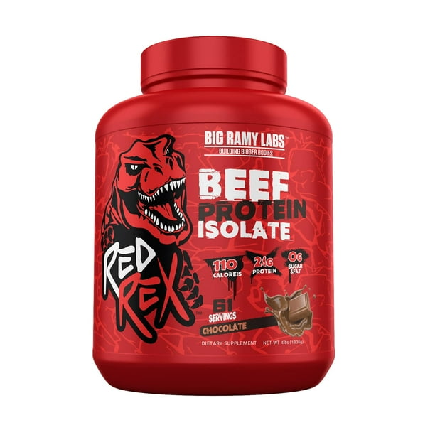 RED REX Beef Protein Isolate (4 Lbs., Chocolate) | Walmart en línea