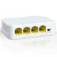4 Port POE Extender 10/100/1000Mbps 1 in 3 Out Gigabit PoE Extender 1 ...