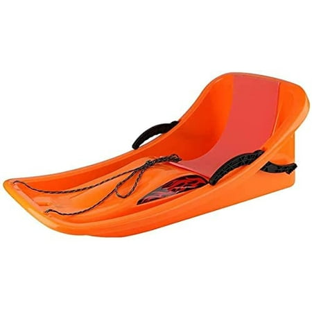 Push Sled for Kids and Adult,Metal Disc Sled, 35 (Color : Orange ...