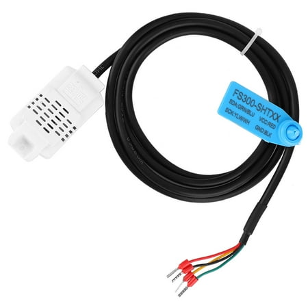 Soil Moisture Sensor Probe, Lastic Square Housing Digital Temperature ...