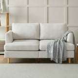 Gericco Loveseat Sofa, Mid Century Modern Decor Love Seat Couches for ...