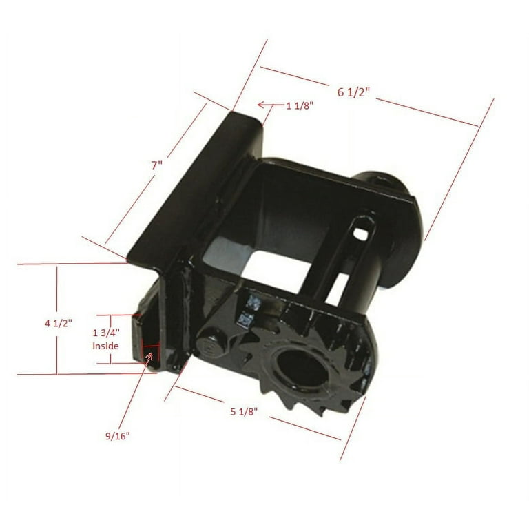 Winch Tracks 4-Pack Steel Sliding Winch Track For Flatbed Trailers ...