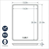 Nordic Ware Non-Stick Extra-Large Baking Pan for Mega Batches, Aluminum ...