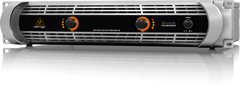 Behringer iNuke NU6000 Ultra-Lightweight, High-Density 6000-Watt Power ...