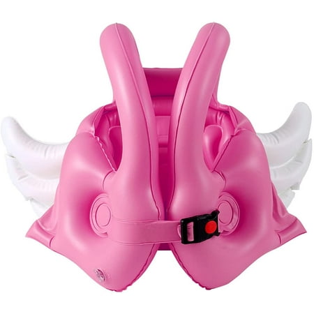 Baby Swim Ring Inflatable Jacket Float, Angel Wing Design Toddler ...