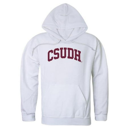 W Republic Products 547-175-WHT-04 CSUDH College Hoodie, White - Extra ...
