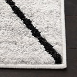 SAFAVIEH Adirondack Evonne Geometric Area Rug, Ivory/Grey, 5'1" x 7'6 ...