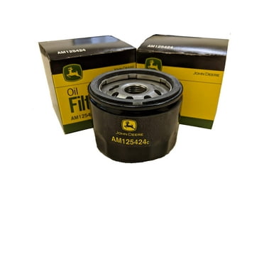 John Deere OEM Oil Filter #AM125424 (4-Pack) - Walmart.com