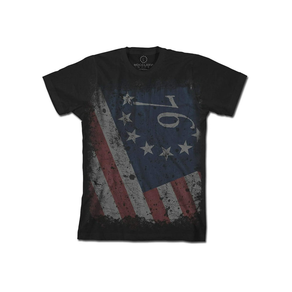 1776 United - 1776 United Betsy Ross Men's T-Shirt - Walmart.com ...