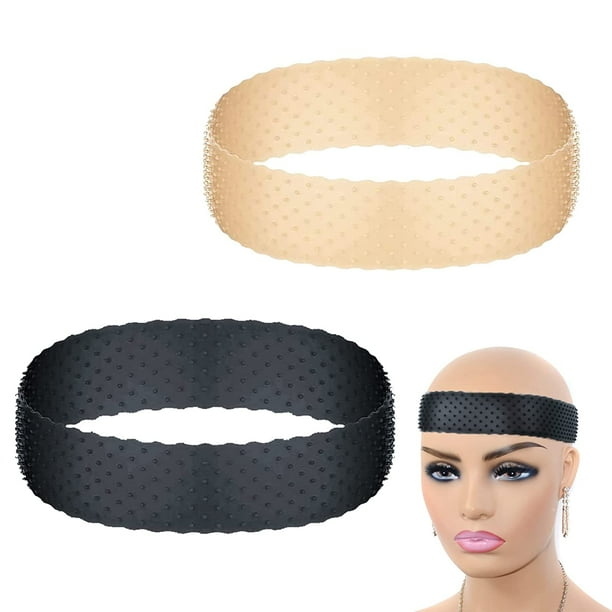 2 Pack No-Slip Wig Grip Band Silicone Wig Band Comfort Head Hair Band ...