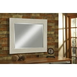 Rustic White Wall Mirror - Walmart.com