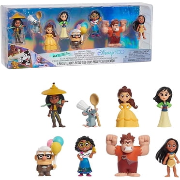 Disney 100 Years Celebration Collection, Limited Edition 8-Figure Pack ...