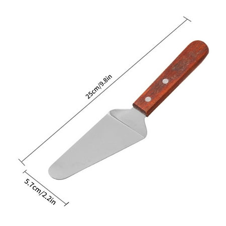 Pizza turner Pizza Scoop Tool Stainless steel cooking spade Wooden ...